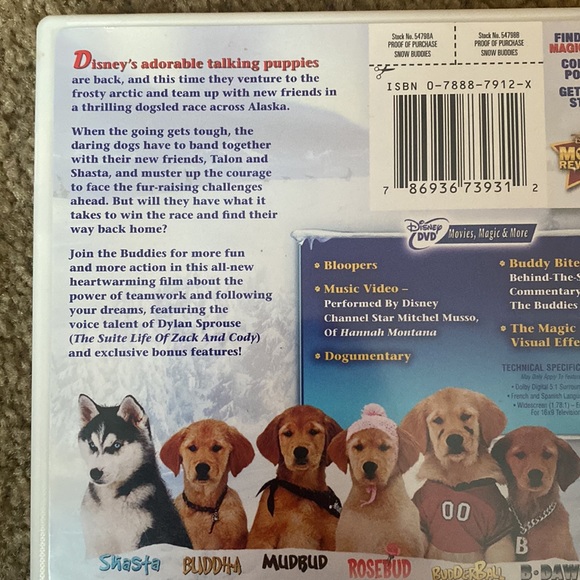 Other | Disneys Santa Buddies Air Buddies And Snow Buddies Dvds | Poshmark